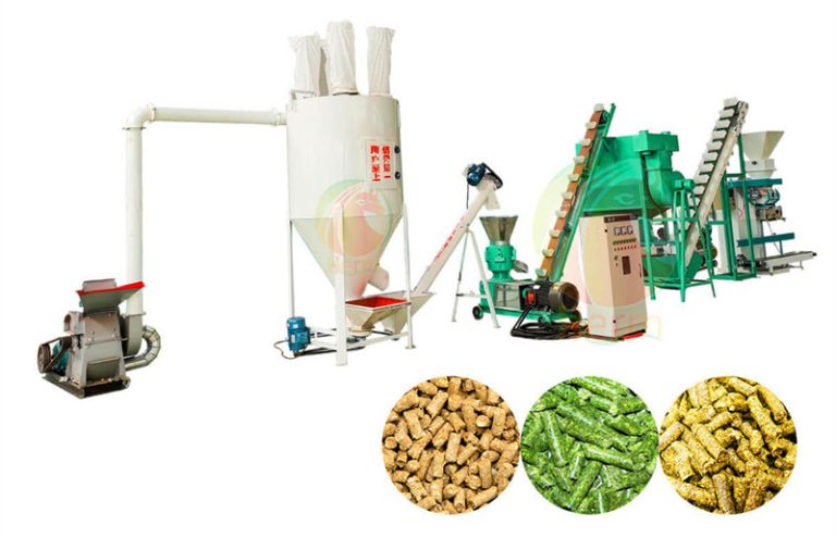 1t/h Chicken Feed Machine|Chicken Feed Making Machine for Sale